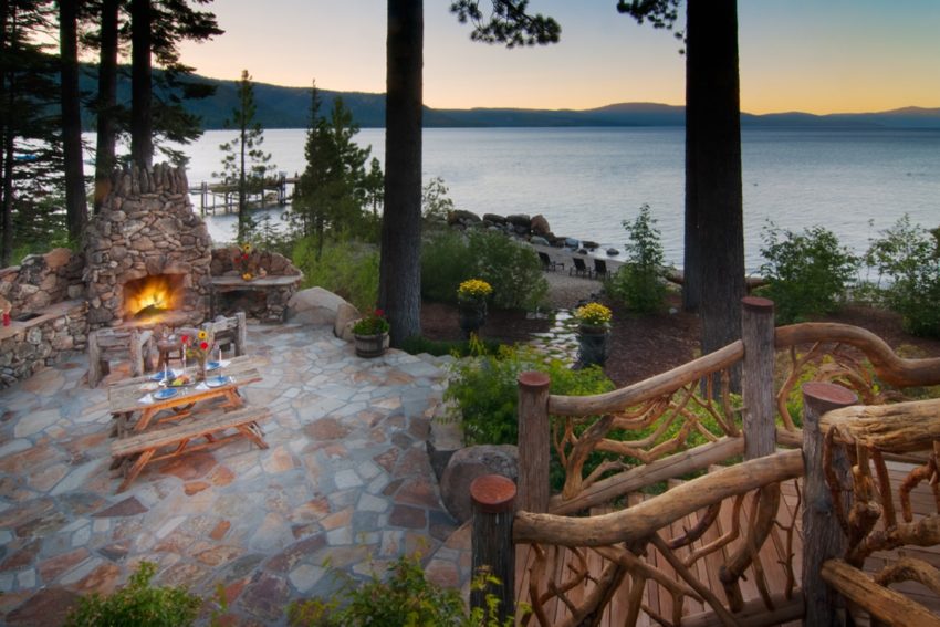 Log Cabin on the land along the edge of the Tahoe lake elevated on 1,897 m – Adorable Living Spaces