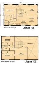 True North Log Homes Introduce Their Ultimate Aspen VII Log Home (floor ...