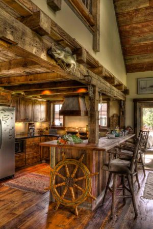 Breathtaking Log Cabin with Rustic Interior – Adorable Living Spaces