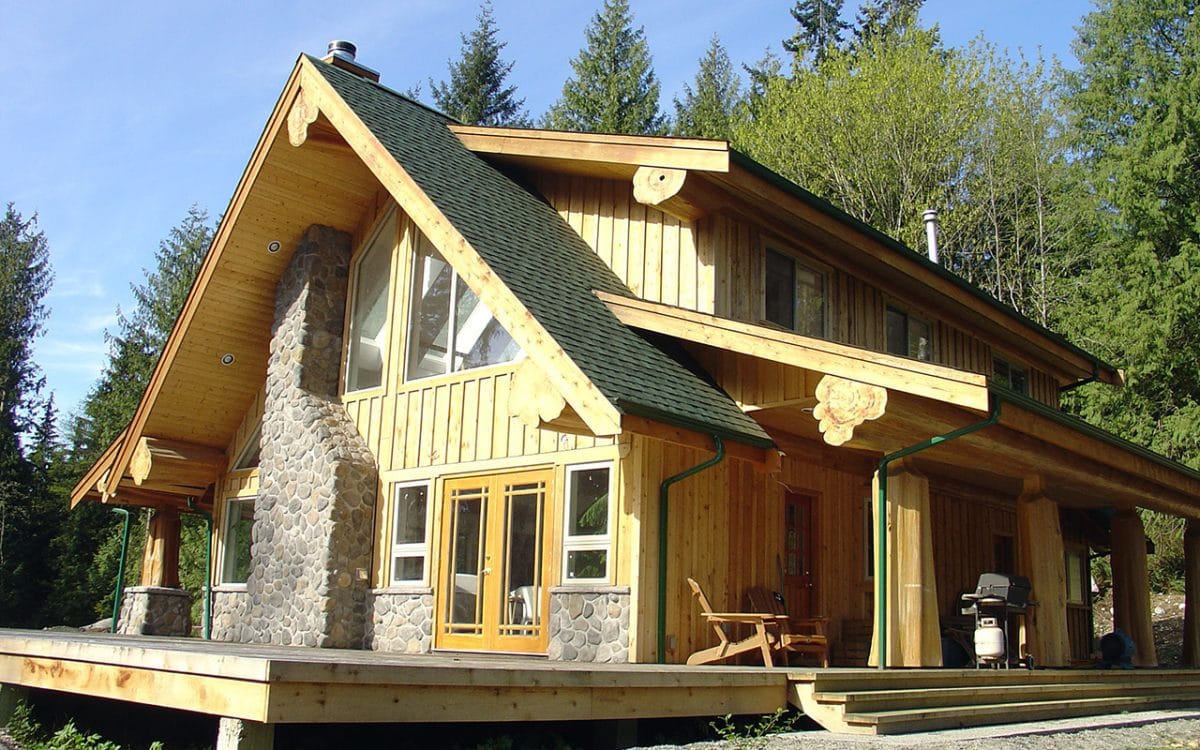 Breathtaking New-Age Hybrid Cabin Log – Adorable Living Spaces