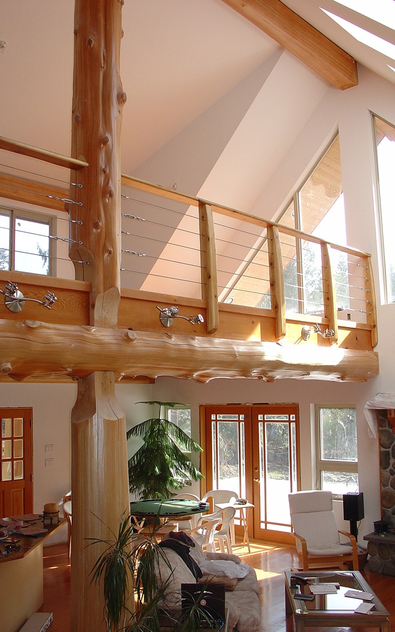 Breathtaking New-Age Hybrid Cabin Log – Adorable Living Spaces